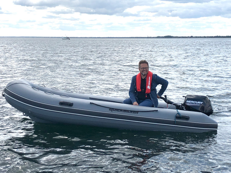 Quicksilver 380 Alurib m/Mercury F20 HK EFI 4-takt - TILBUD ! | Herning ...